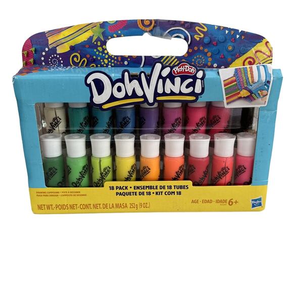 Hasbro | Toys | Playdoh Dohvinci Drawing Compound Set 8 Pack | Poshmark
